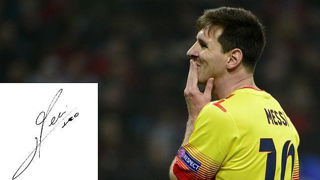 Barcelona-Real Madrid: Así son las firmas de los protagonistas del clásico