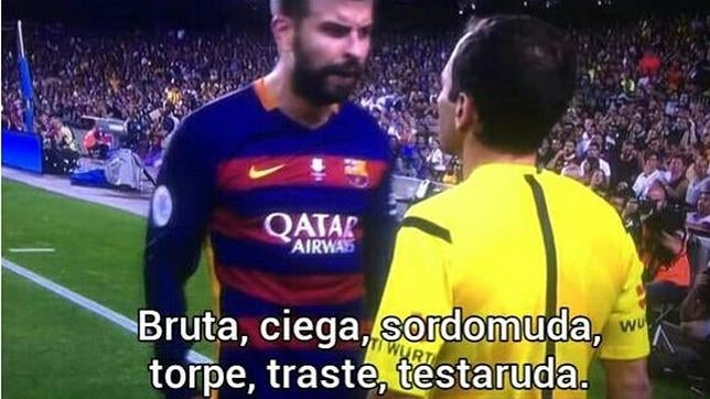 Los mejores «memes» sobre la expulsión de Piqué