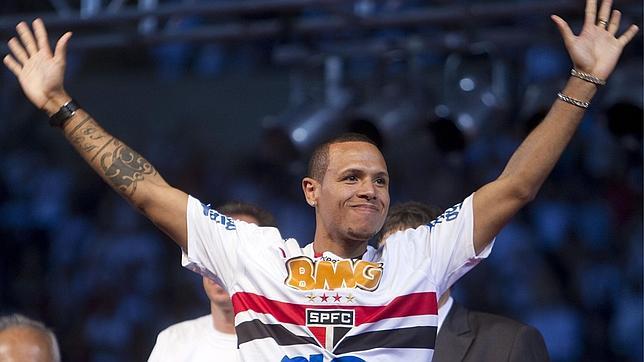 Luis Fabiano, el «galáctico» del Sao Paulo
