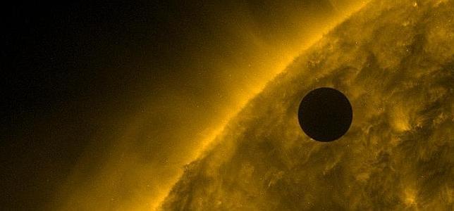 El vídeo más impactante del tránsito de Venus