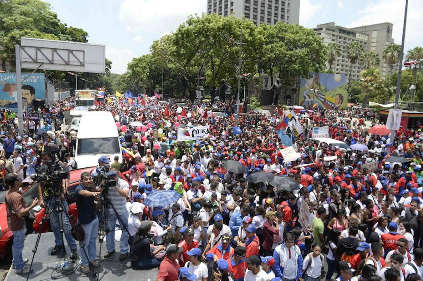 Nueva jornada de protestas de la oposición en Caracas
