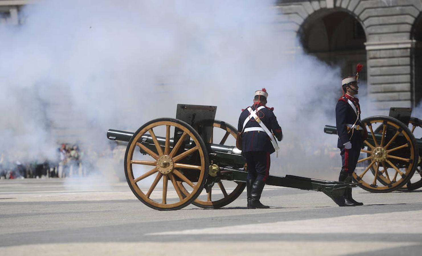 Cambio de Guardia extraordinario en Palacio