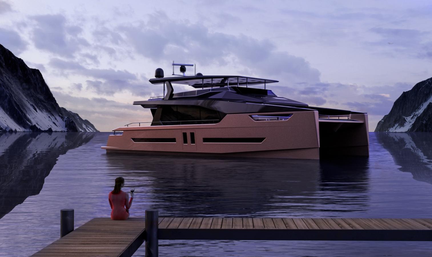 Ocean Eco 90, el catamarán ecológico de lujo que ya tiene lista de espera