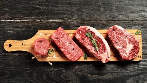 Gris, verde, azul: lo que indican los cambios de color de la carne