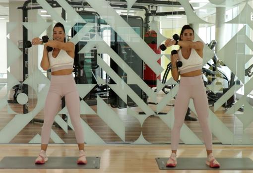 Ejercicios con mancuernas para fortalecer los hombros