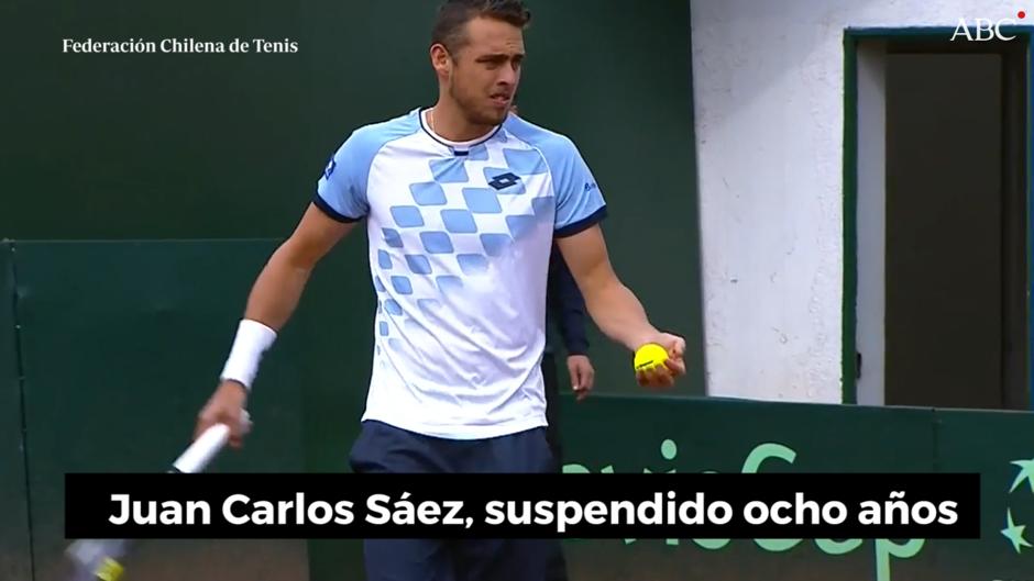 El tenista chileno Juan Carlos Sáez, suspendido ocho años por no ...