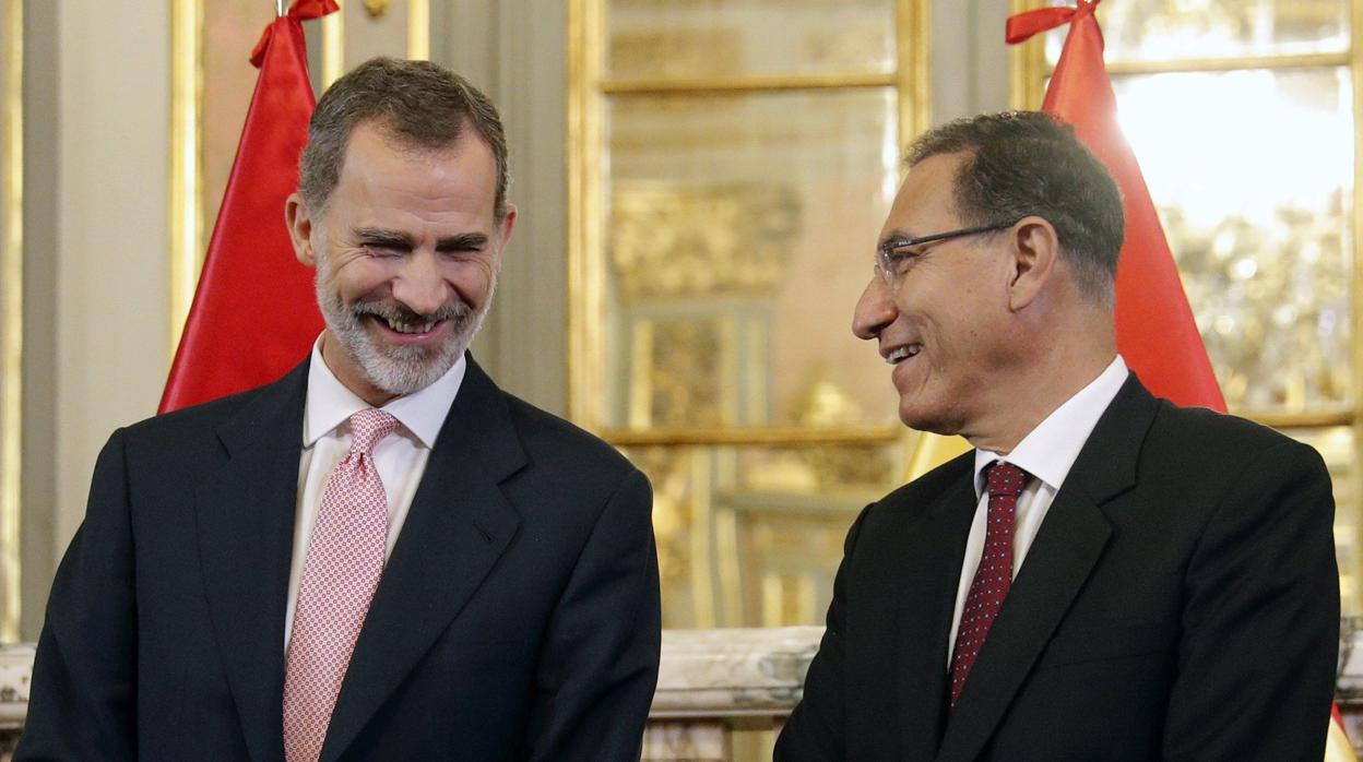 El Rey quiere que España conmemore la independencia de Perú