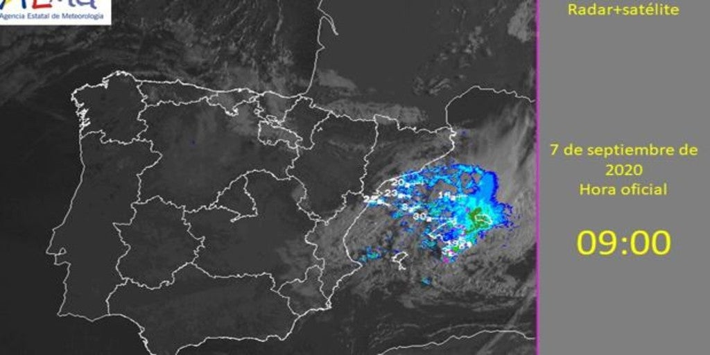 El tiempo en Valencia: sin amenaza de DANA pero con riesgo de lluvias y ...