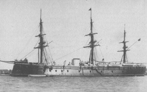 Fragata española «Numancia», la olvidada historia del primer acorazado ...