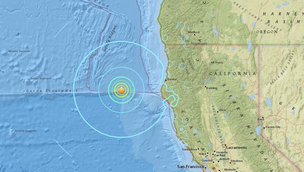 Un terremoto de 6,5 sacude el norte de California