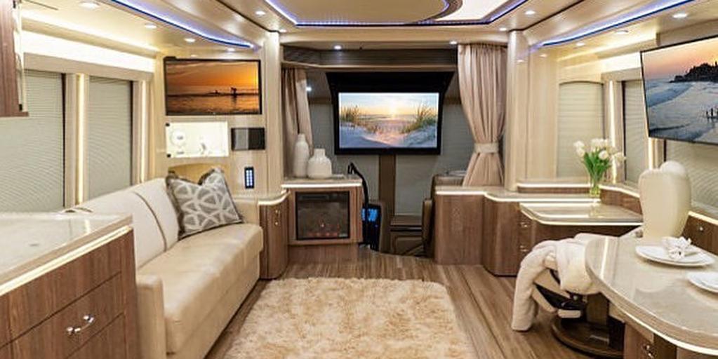 Las caravanas más espectaculares de los famosos
